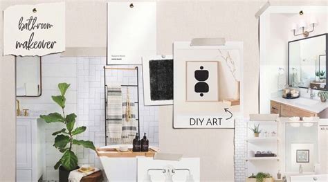 How To Do A Diy Rental Bathroom Makeover On A Budget Simplify