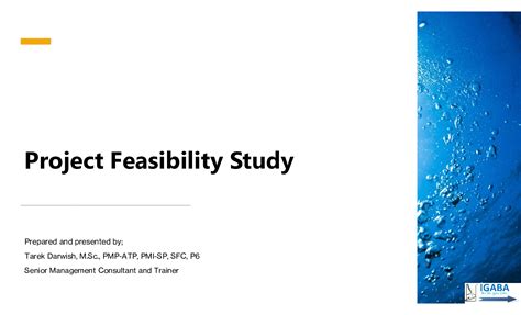 Project Feasibility Study Ppt Slide Deck