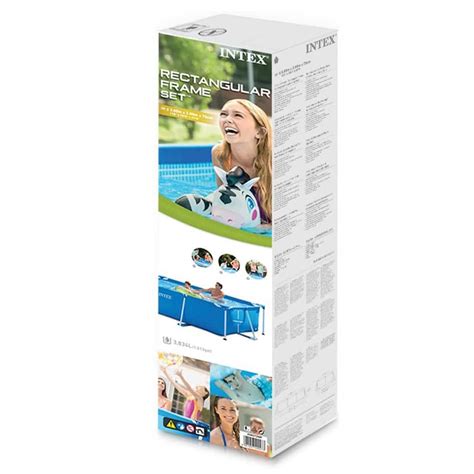 Intex Rectangular Frame Pool 28272 - 300x200x75 cm | Poolpanda