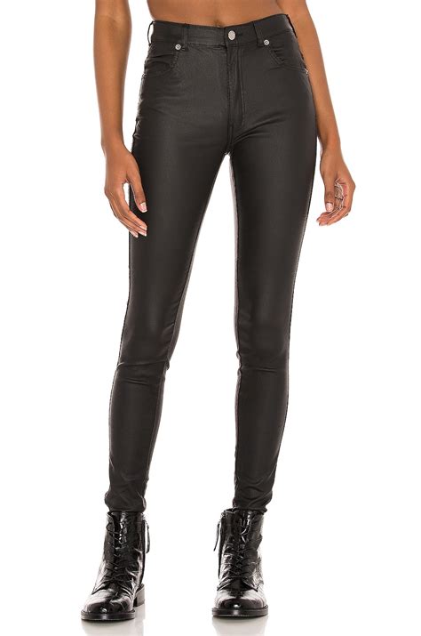 Dr Denim Lexy Skinny In Black Metal Revolve