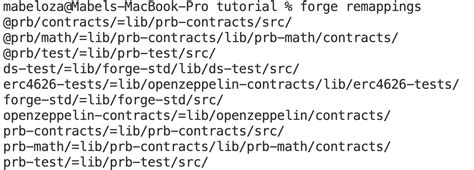 Smartcontracts Installing Solidity Dependencies With Foundry Stack Overflow