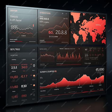 Premium Ai Image Web Dashboard Sales Sales Performance Dashboard