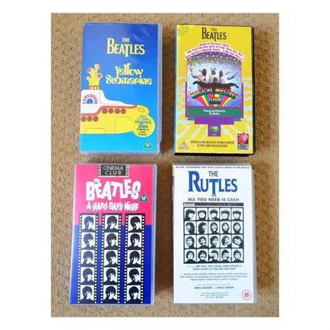 The Beatles Beatles Related VHS Video Tape Depop