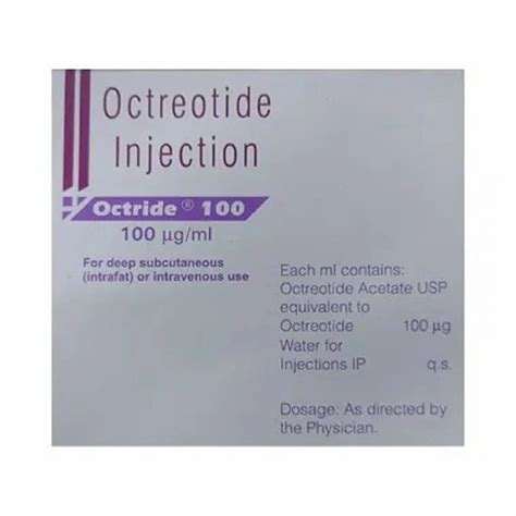 Octreotide Injection Octride At ₹ 482 Piece Octreotide Injection In