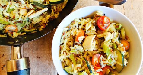 Blog De Cuina De La Dolorss Arroz Con Verduras Y Pollo Al Curry Wok