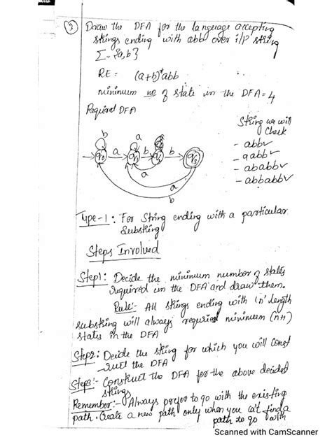 Steps For String Ending With A Particular Substring Pdf