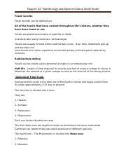 Chapter Paleobiology And Macroevolution Docx Chapter Paleobiology And