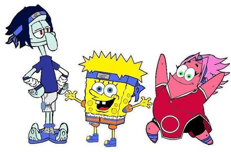 Spongebob As Naruto Art By Xxxstupidmexxx Rnaruto