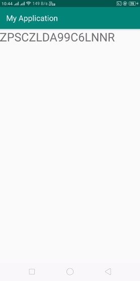 How To Get Programmatically Android Serial Number