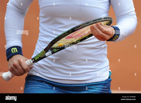 Illustration Raquette Jour Roland Garros Photo Nolwenn Le Gouic Icon