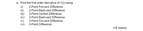 solved given the following function f x 1x3 7x2 258 5