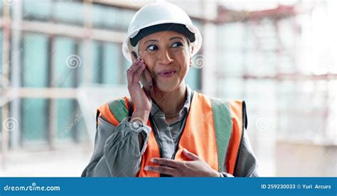 Phone Call Engineer Manager And Woman Worker Happy Talking On