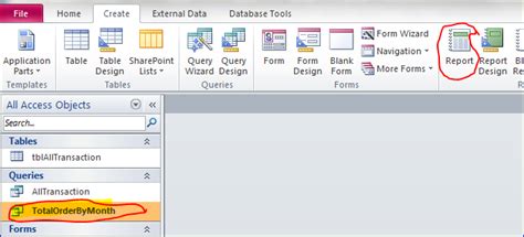 How To Create Report With A Link To Another Report Iaccessworld