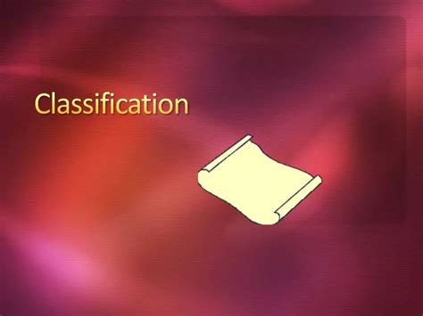 Ppt Classification Powerpoint Presentation Free Download Id2306611