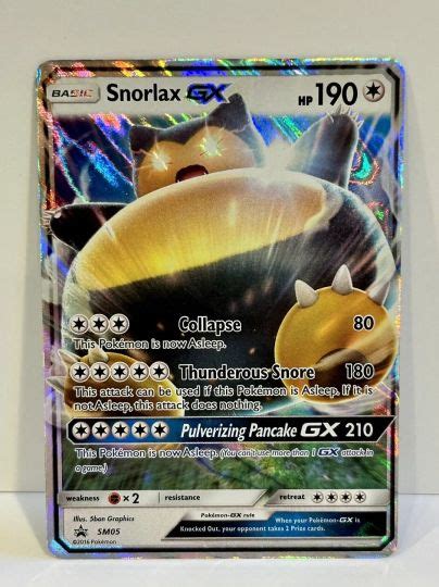 Mavin Snorlax Gx Sm05