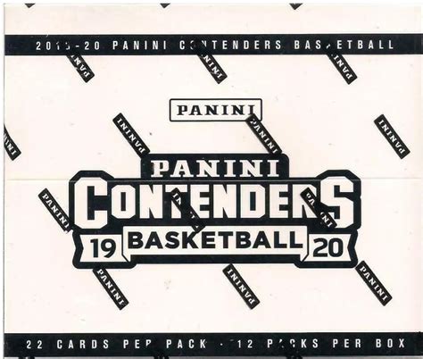 201920 Panini Contenders Basketball Jumbo Value 12 Pack Box Da Card