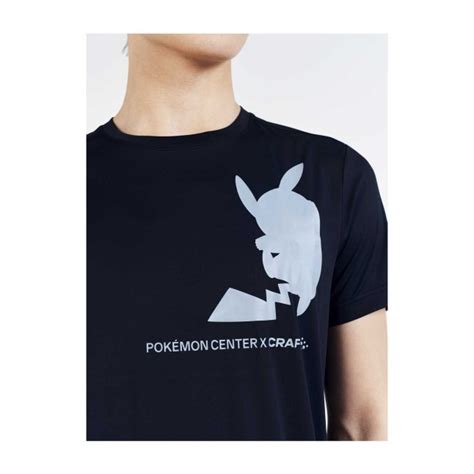 Pokémon Center × Craft Pikachu Core Charge Black T Shirt Men