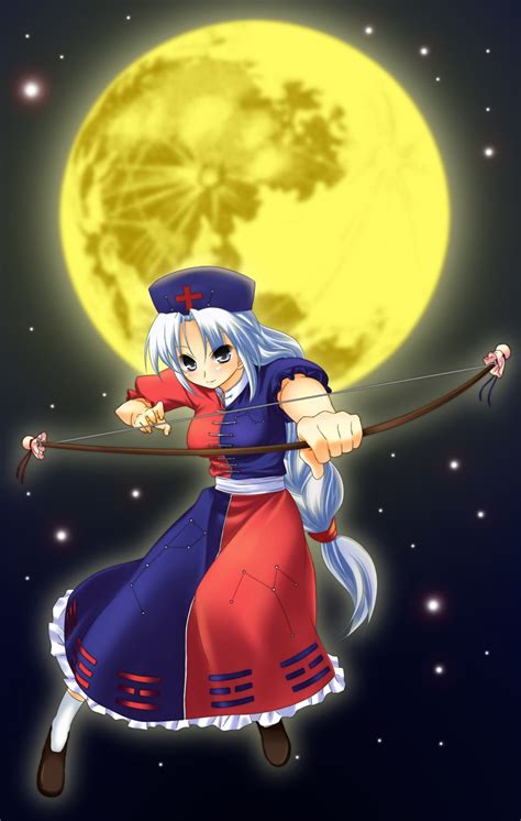 Yagokoro Eirin Touhou Drawn By Nigoaozoragarou Danbooru