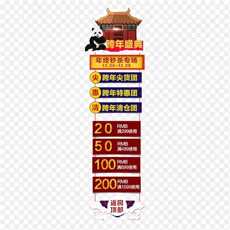 跨年盛典侧边悬浮栏png图片素材下载 图片编号qglgnony 免抠素材网