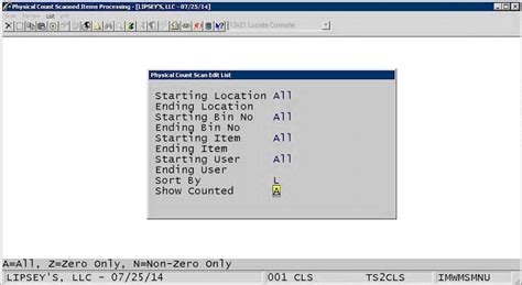 Wms Physical Cycle Count Processing Elliott Support Center User Feedback Forums And Knowledge Base
