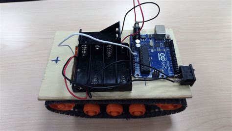 教學 arduino藍芽遙控車改造履帶玩具車 瘋狂創客