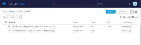 solved 2019 1 recent files list not updating correctly autodesk