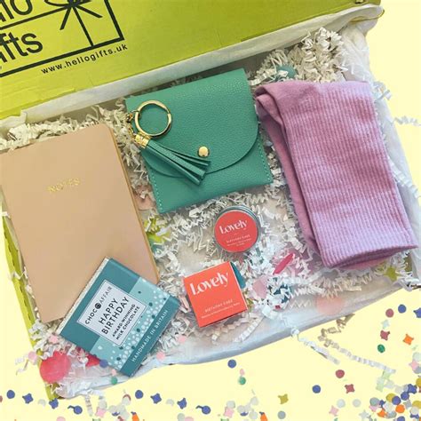 Birthday Notebook Purse Cosmetics And Sock Set Pink By Hello Ts Uk