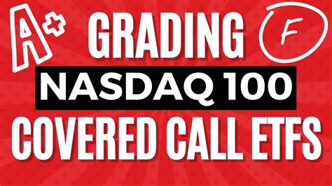 Grading Nasdaq Covered Call Etfs Youtube