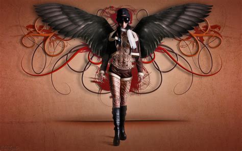 Wallpaper 1920x1200 Px Angels Babes Cleavage Cyborgs Females