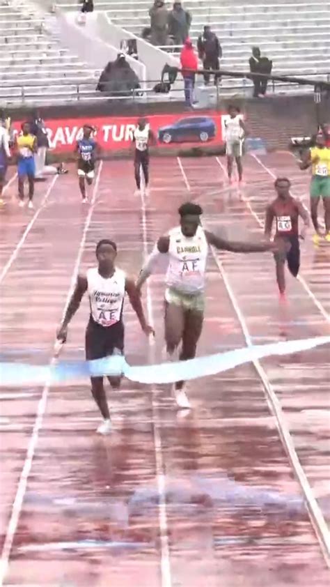 Flotrack On Twitter Jamaica College Dominates The Final Two Legs To