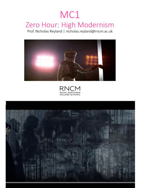 High Modernism Pdf Modernism Classical Music