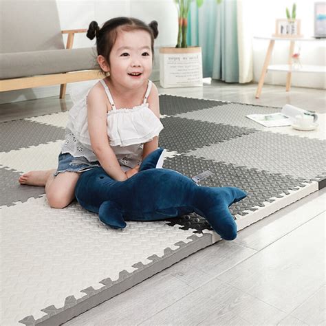 연결식 Eva 폼 놀이 퍼즐 매트 30x30x1cm 운동 타일 바닥 카펫 및 러그 어린이 카펫 등산 패드 놀이 매트 활동 및 기어