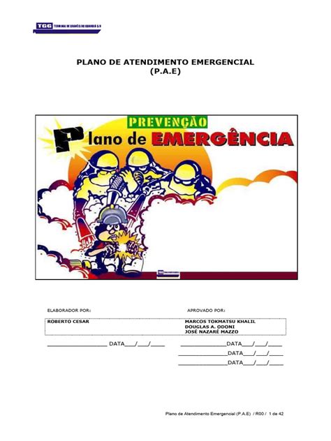 Plano De Atendimento Emergencial Pdf Primeiros Socorros Queimadura