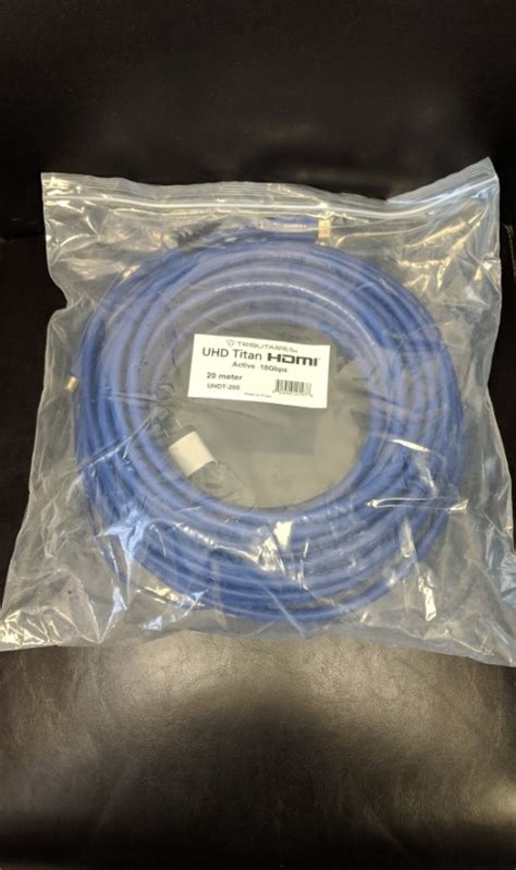 Tributaries Titan Hdmi Cable 20m Dealer Ad Canuck Audio Mart