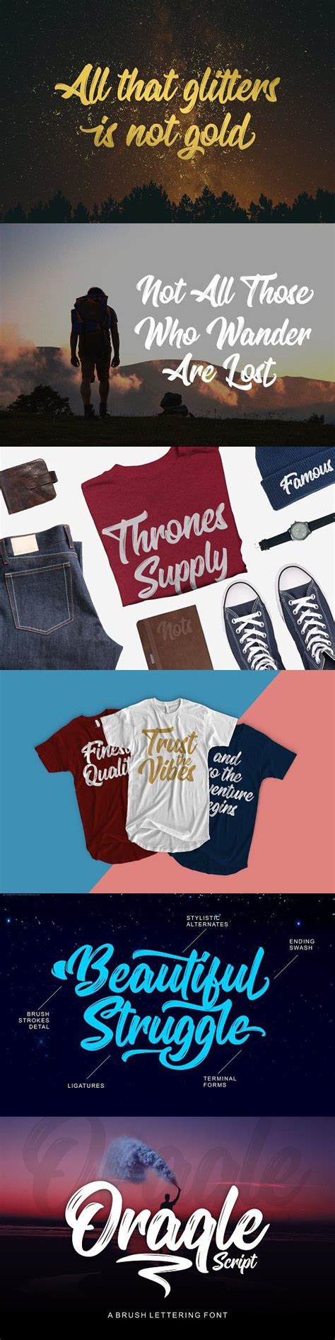 Oraqle Script Font Free Script Fonts Lettering Fonts Brush