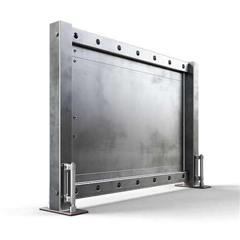 Premium Ai Image Isolated Reinforced Gate Access Control Heavy Duty