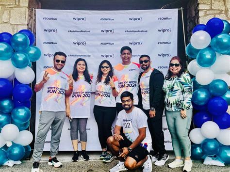 Spiritofwiprorun2024 Wipro Ambitionsrealized Wiproatlanta Amit Pal