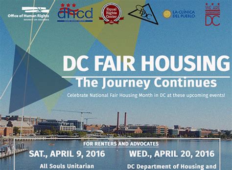 Fair Housing Month Events Equal Rights Center