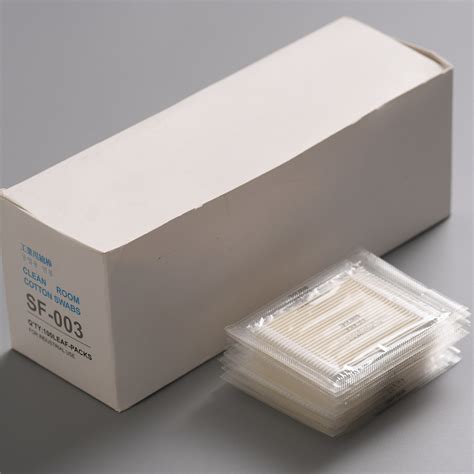 Double Head Cotton Swab Sticks Cleanroom Swabs China Cleanroom Swab