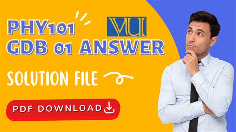 Phy101 Gdb 1 Solution 2023