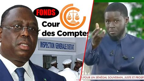 Bassirou Diomaye Faye je nai pas trouvé de fonds politiques à mon