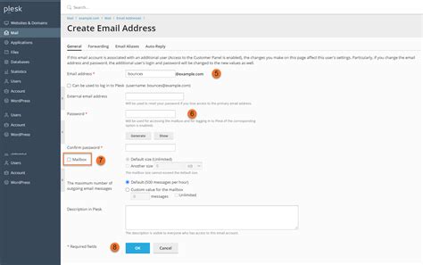 How To Create A Send Only Address In Plesk