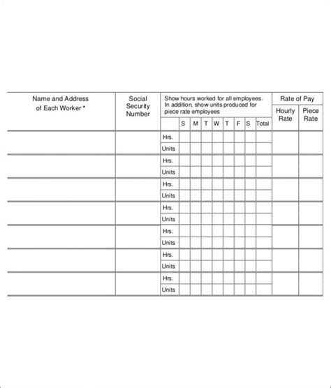 Free 17 Employee Payroll Samples And Templates In Pdf Ms Word Excel