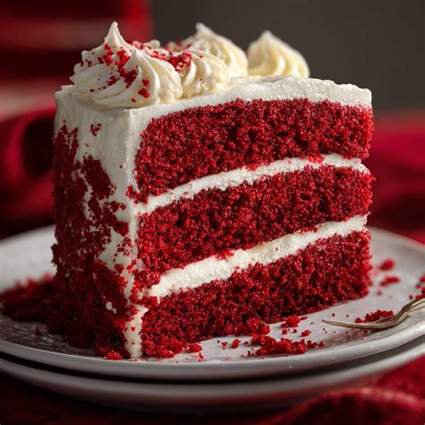 Red Velvet Cake With Cream Cheese Frosting