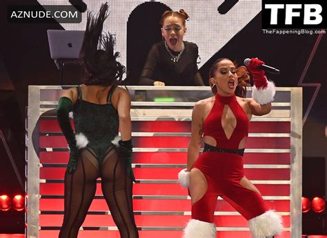 Anitta Flaunts Her Sexy Tits As She Performs At Iheartradio Aznude