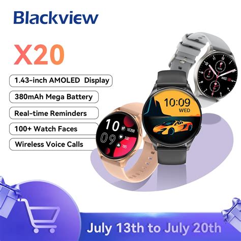 Смарт-часы Blackview X20, цвет в ассортименте | AliExpress