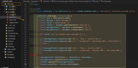 How To Build Chat App In Django