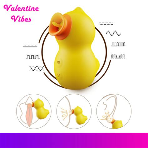 Jual Valentine Vibes Mr Duckie Ducking 2in1 Sucking And Licking Sex Toys Condom Jakarta Barat