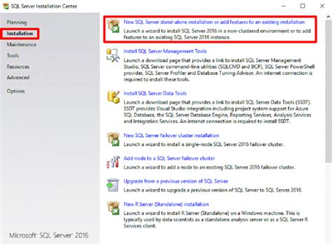 Comment Installer Sql Server 2016 Windows Server It Connect