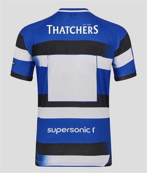 Bath Mens 25 26 Home Replica Shirt The Rugby Shop